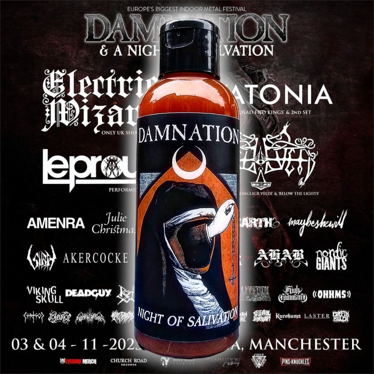 Damnation - Night of Salivation – Lou's Brews - Hot Sauces, Condiments ...
