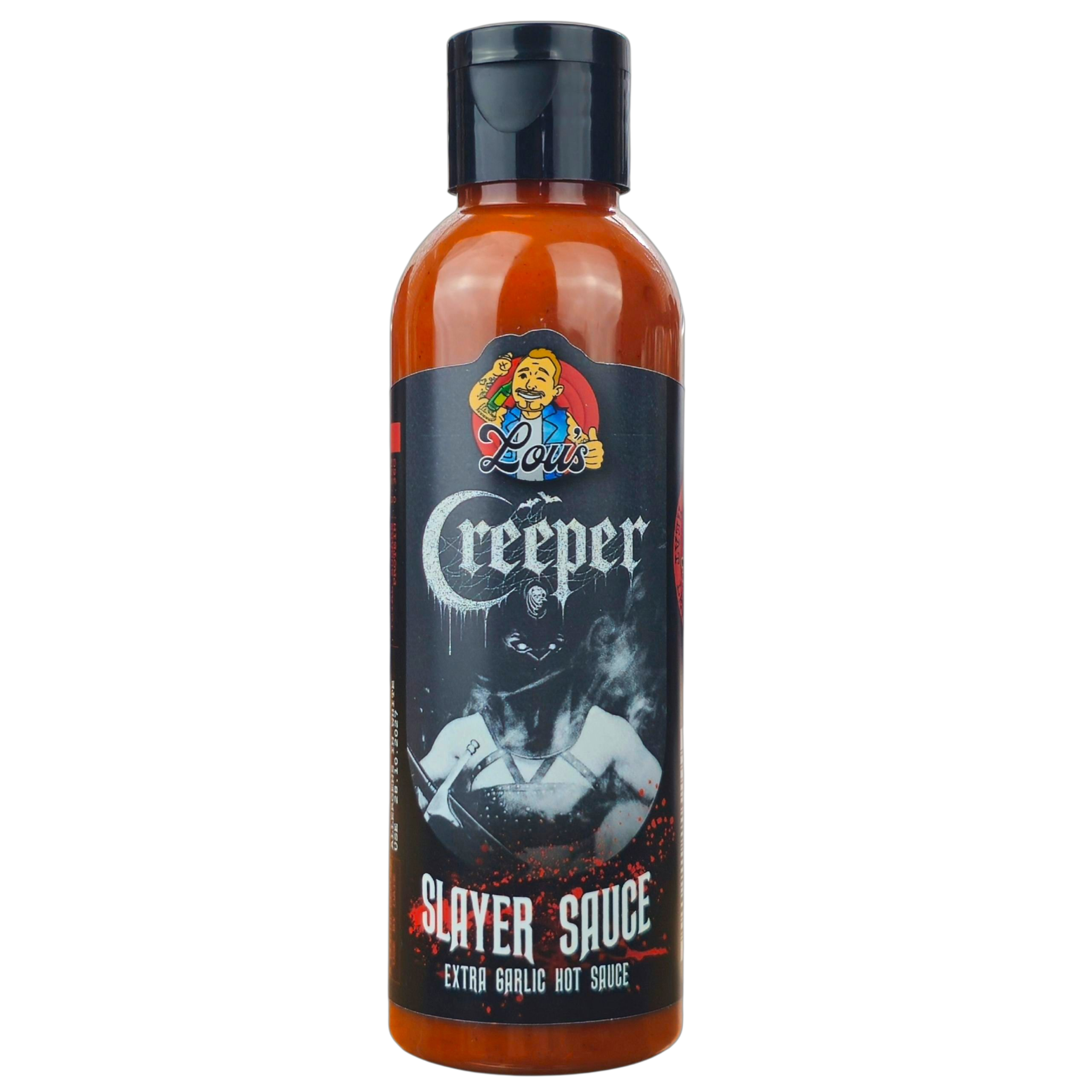 Creeper: Slayer Sauce - Extra Garlic – Lou's Brews - Hot Sauces ...