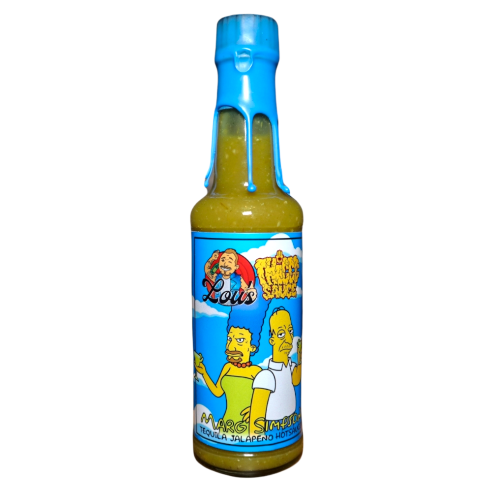 Lou's X Thiccc: Marg Simpson - Cazcabel Margarita Hotsauce – Lou's ...